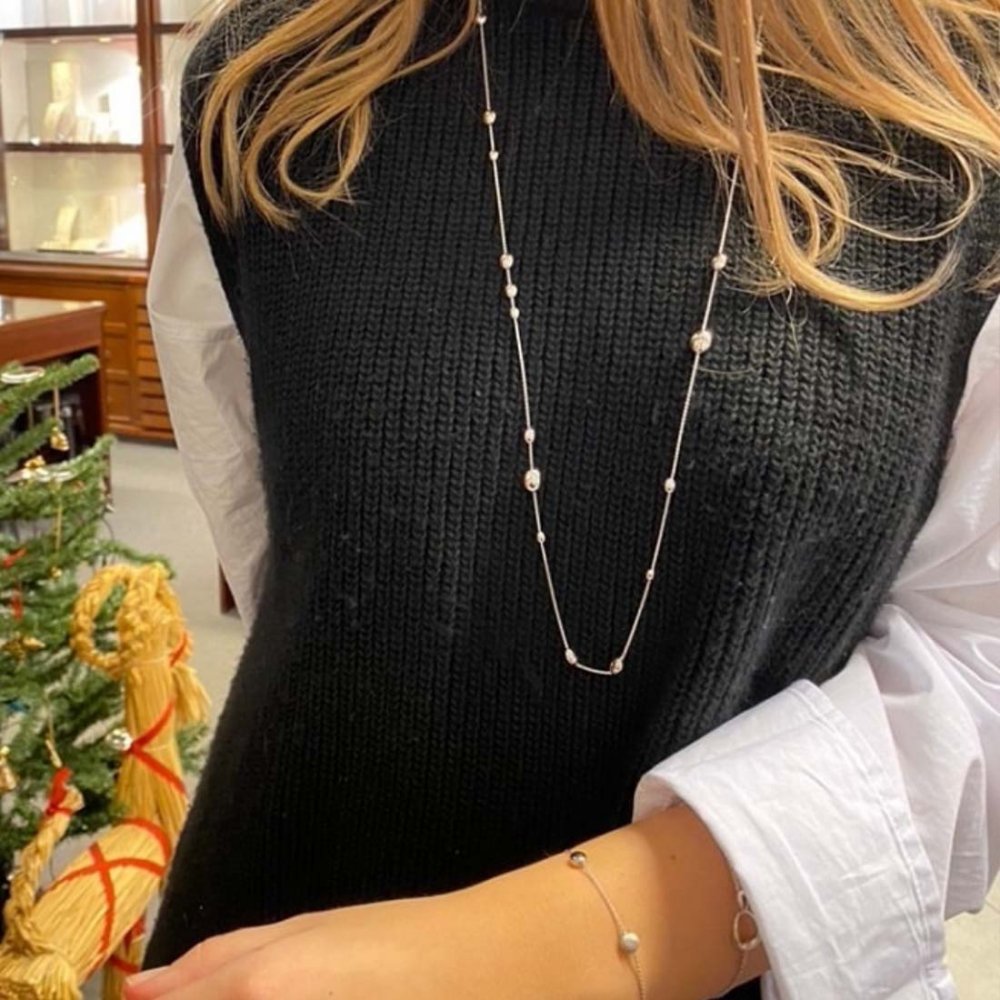 Armillas Acqua Halsband Vitguld - Carlhoff.se